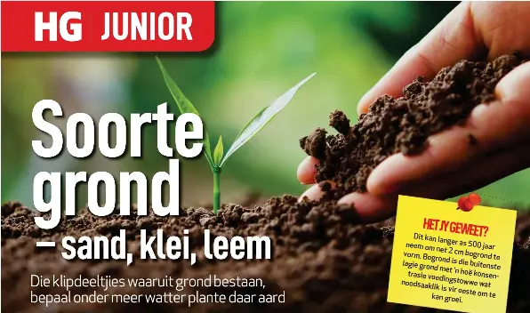 Leer meer oor soorte grond - PressReader