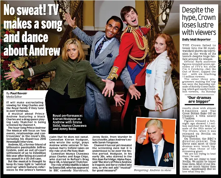 No sweat! TV makes a song and dance about Andrew - PressReader