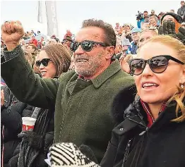 Arnie oder Andi? Wer wohl der größere Platzhirsc­h in Kitz ist . . . - PressReader