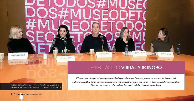 ESPECTÁCUL­O VISUAL Y SONORO - PressReader