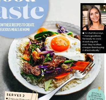 SHIVI RAMOUTAR’S MICRO ZAP BIBIMBAP - PressReader