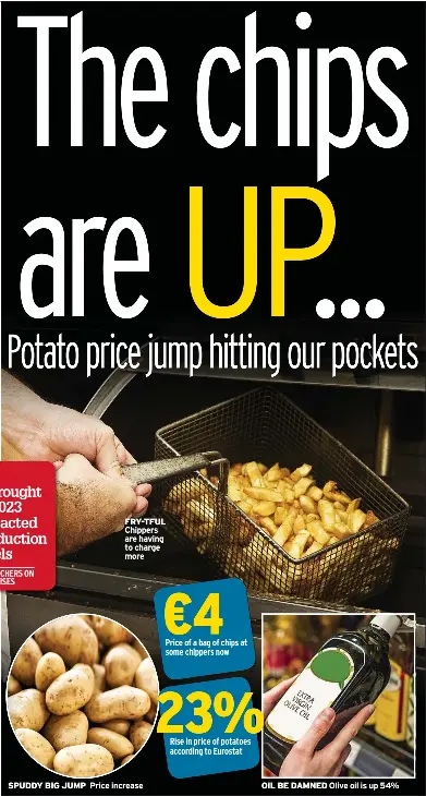 The chips are Potato price jump hitting our pockets - PressReader