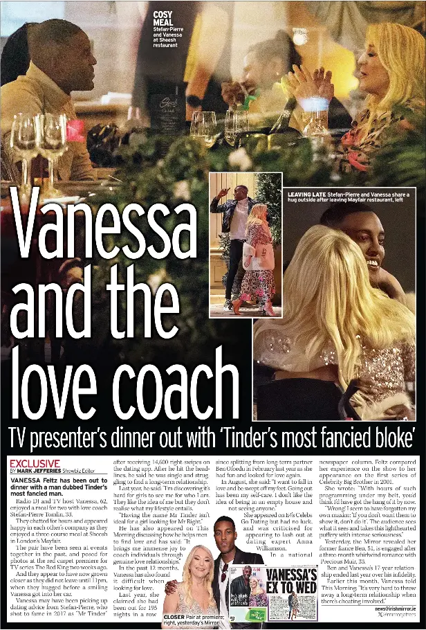 Vanessa and the love coach - PressReader