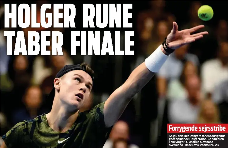 HOLGER RUNE TABER FINALE - PressReader
