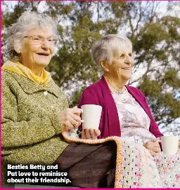 PAT & BETTY ‘It’s good to be together’ - PressReader