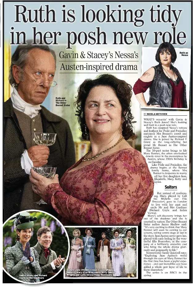 Ruth is looking tidy in her posh new role - PressReader