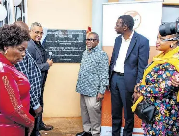 Skills developmen­t centre launched in Mkhuze - PressReader