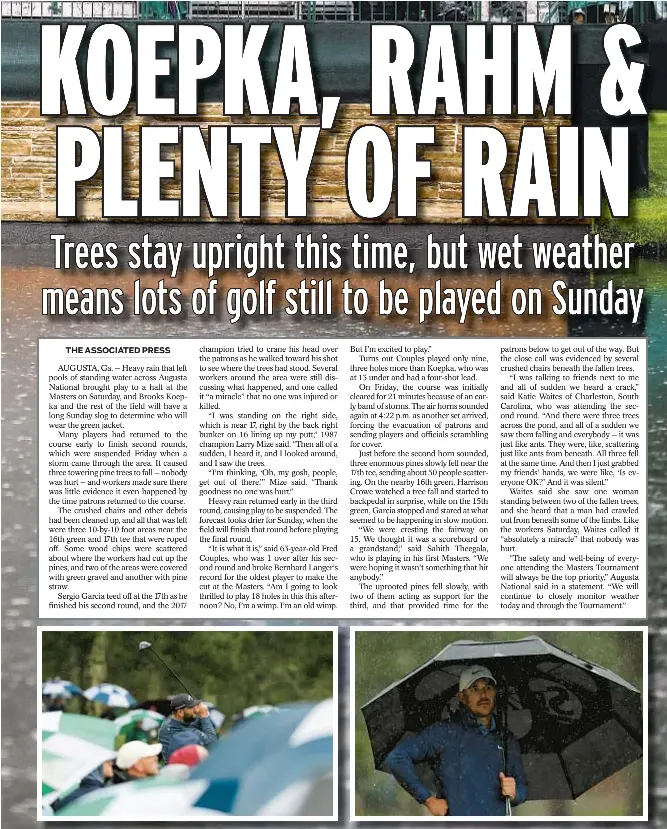 KOEPKA, RAHM & PLENTY OF RAIN - PressReader