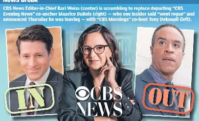 CBS EYE ON TONY - PressReader