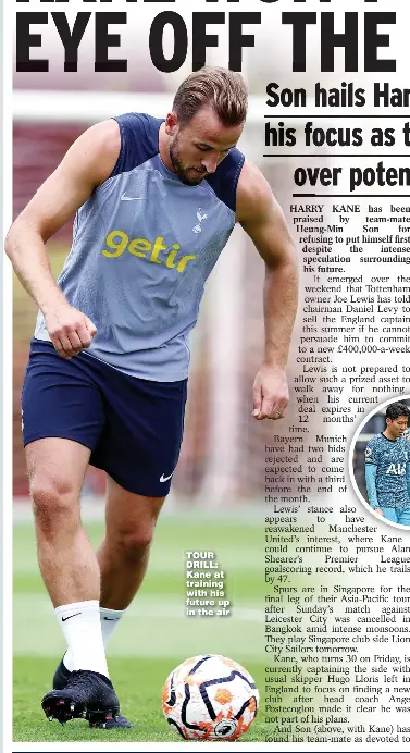 KANE WON’T TAKE EYE OFF THE BALL - PressReader