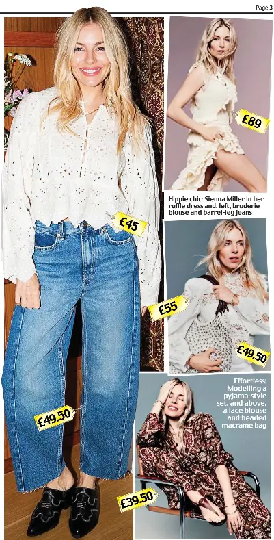 Rush to go boho sees Sienna’s M&S collection fly off shelves - PressReader