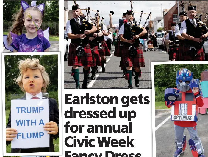 Earlston gets dressed up for annual Civic Week Fancy Dress - PressReader
