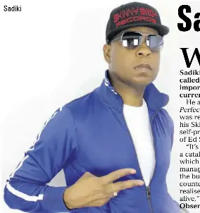Sadiki aims for perfection - PressReader
