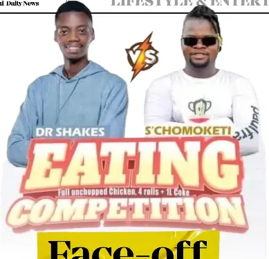 EATING COMPETITIO­N Face-off - PressReader