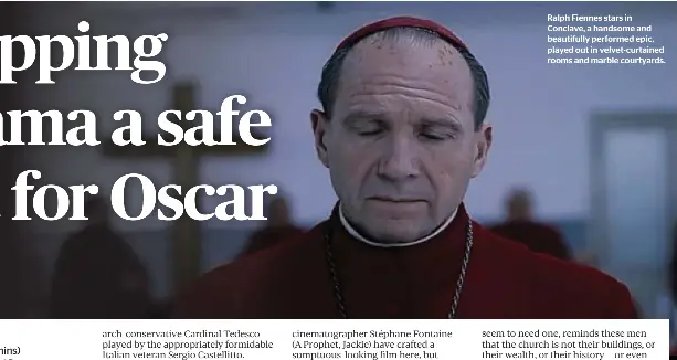 Gripping drama a safe bet for Oscar - PressReader