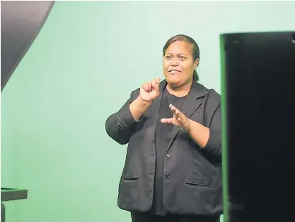 Fiji’s sign language - PressReader