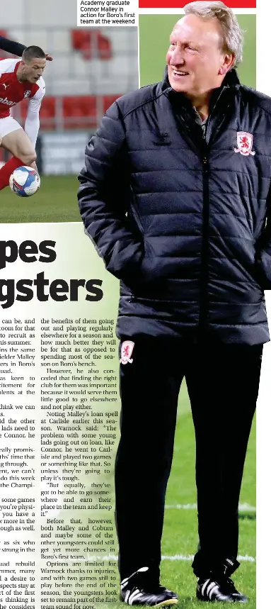 Boss’ hopes for youngsters - PressReader