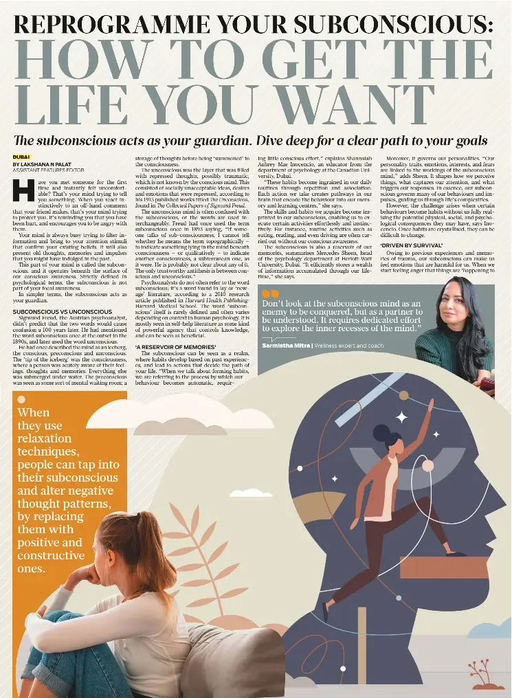 REPROGRAMM­E YOUR SUBCONSCIO­US: HOW TO GET THE LIFE YOU WANT - PressReader