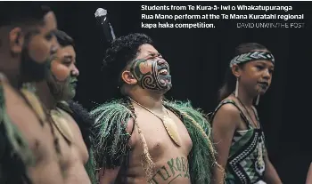Student haka sends ‘warning’ to Seymour - PressReader