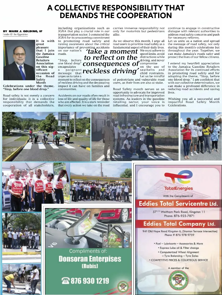 A COLLECTIVE RESPONSIBI­LITY THAT DEMANDS THE COOPERATIO­N - PressReader