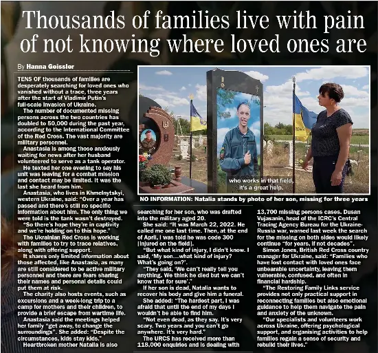 Thousands of families live with pain of not knowing where loved ones are - PressReader