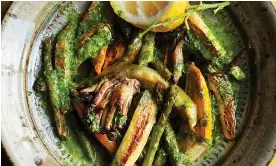 Nigel Slater’s recipes for roast spring vegetables, tarragon and lemon ...