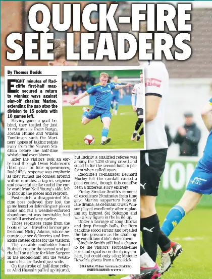 QUICK-FIRE TREBLE SEE LEADERS PREVAIL - PressReader