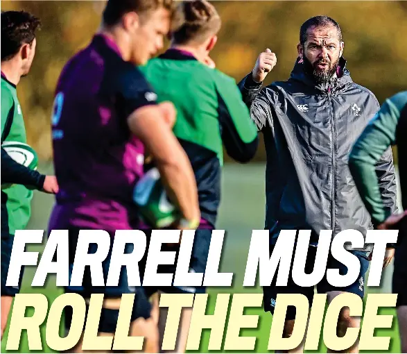 FARRELL MUST ROLL THE DICE - PressReader