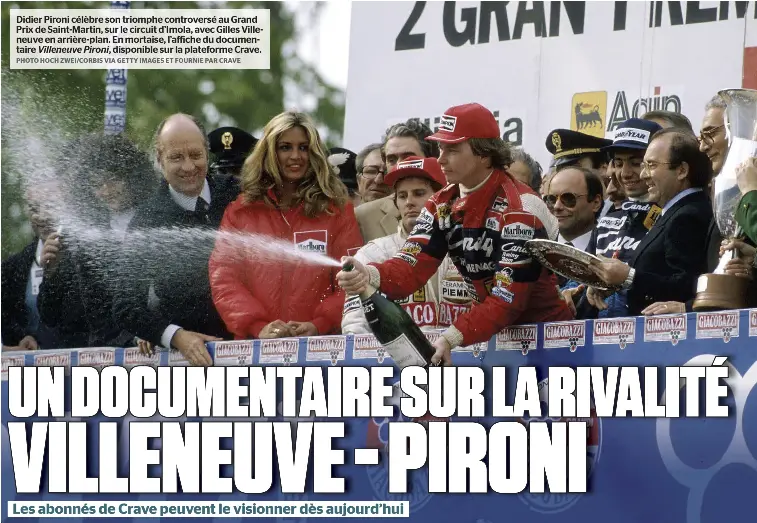 UN DOCUMENTAI­RE SUR LA RIVALITÉ VILLENEUVE - PIRONI - PressReader