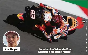 Marquez fit, aber seine Honda nicht - PressReader