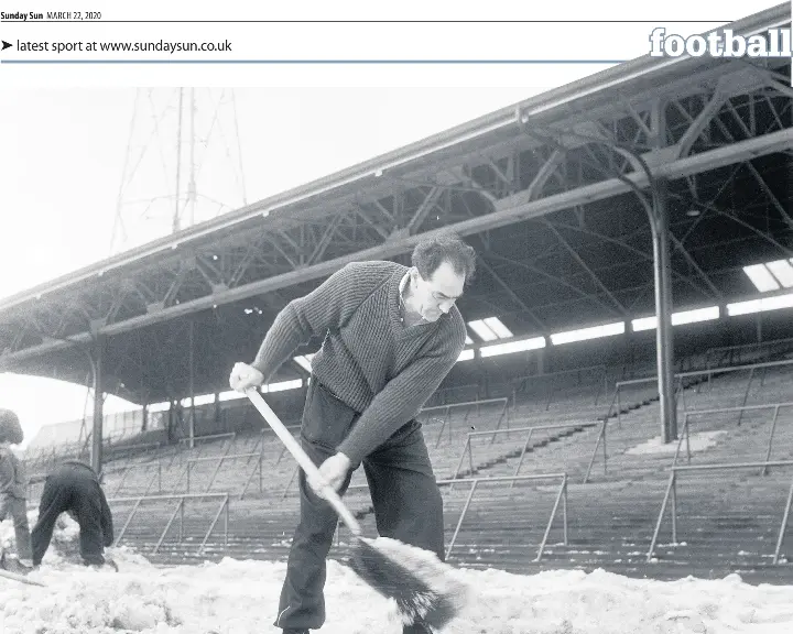 When the Big Freeze put a stop to football - PressReader
