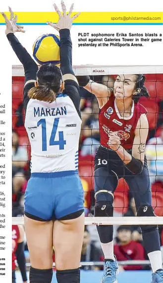 PLDT rolls past G. Tower, F2 rips Gerflor - PressReader