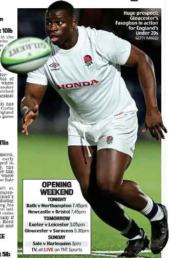 The 10 rising stars ready to light up the Premiershi­p - PressReader