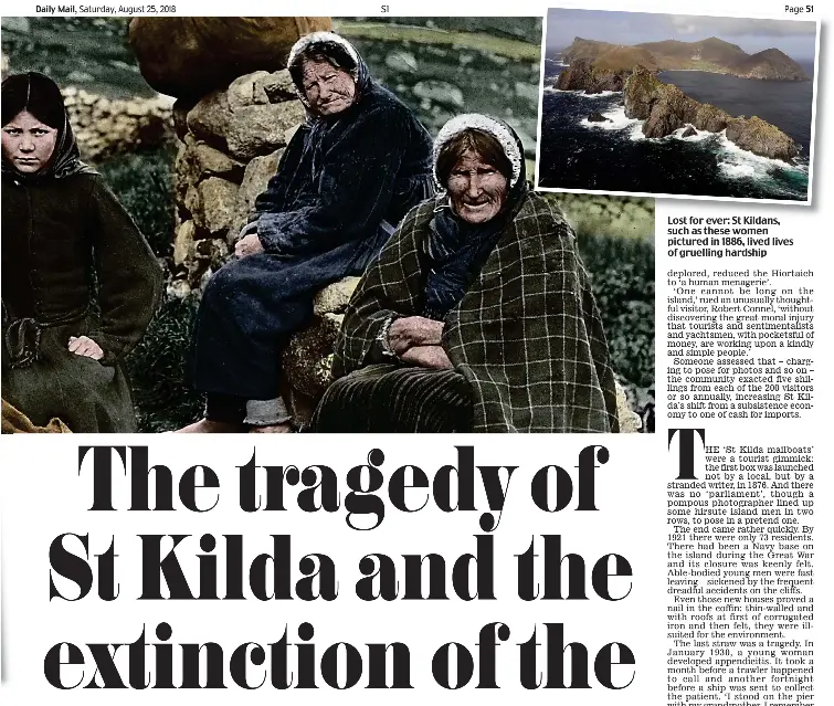 The tragedy of St Kilda and the extinction of the Hiortaich people ...