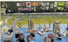 Gruppe „Herrenlos“zeigt Kunst im Grünen - PressReader