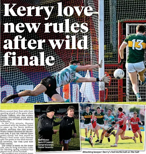 Kerry love new rules after wild finale - PressReader