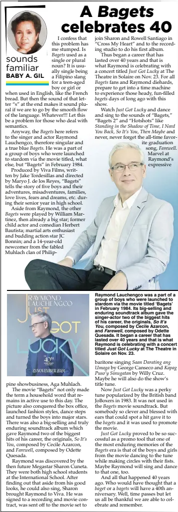 A Bagets celebrates 40 - PressReader