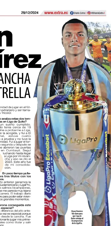 Bryan Ramírez LOGRÓ REVANCHA Y ESTRELLA - PressReader