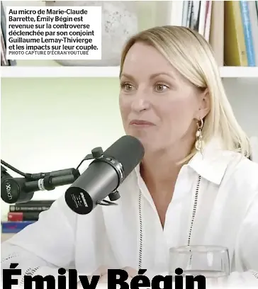 Émily Bégin brise le silence - PressReader