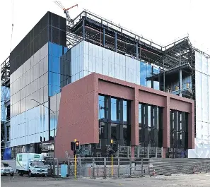 First look at hospital outpatient building’s facade - PressReader