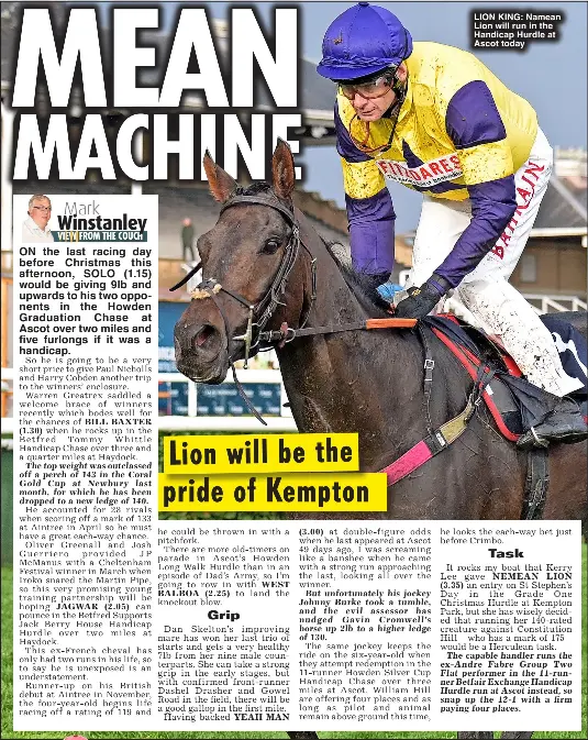 MEAN MACHINE - PressReader