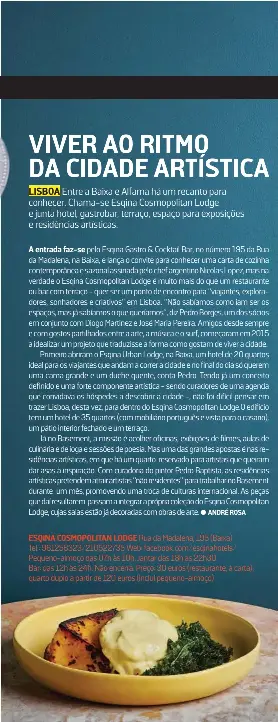 COCKTAILS E MÚSICA AO PIANO JUNTO AO MARQUÊS - PressReader