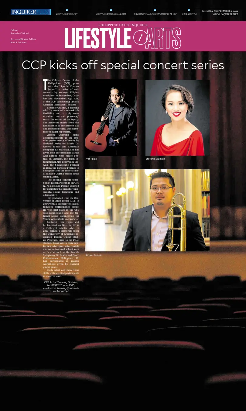 CCP kicks off special concert series - PressReader