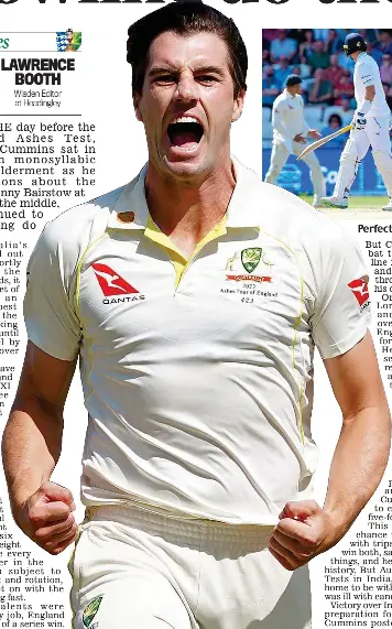 Vilified Cummins lets his bowling do the talking - PressReader