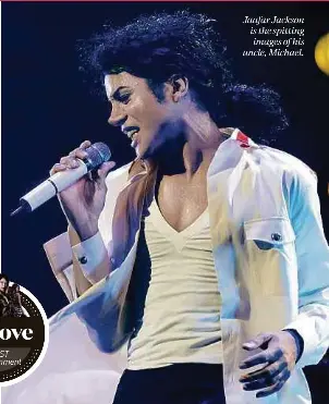 Michael Jackson’s nephew embodies him in biopic photo - PressReader