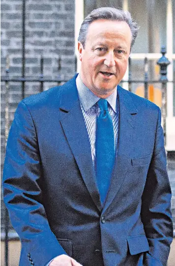Cameron’s return sparks Brexiteer backlash - PressReader