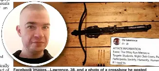 Student pub crawl crossbow maniac dies in hospital - PressReader