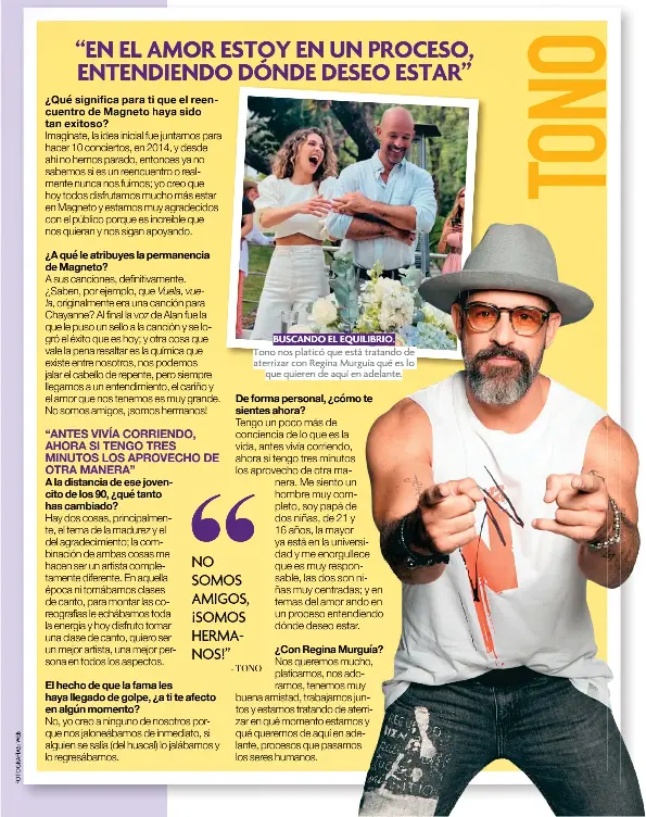 “EN EL AMOR ESTOY EN UN PROCESO, ENTENDIEND­O DÓNDE DESEO ESTAR” - PressReader