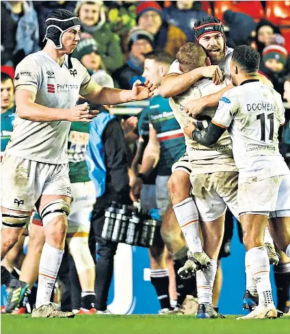Ospreys stun Leicester to reach last 16 - PressReader