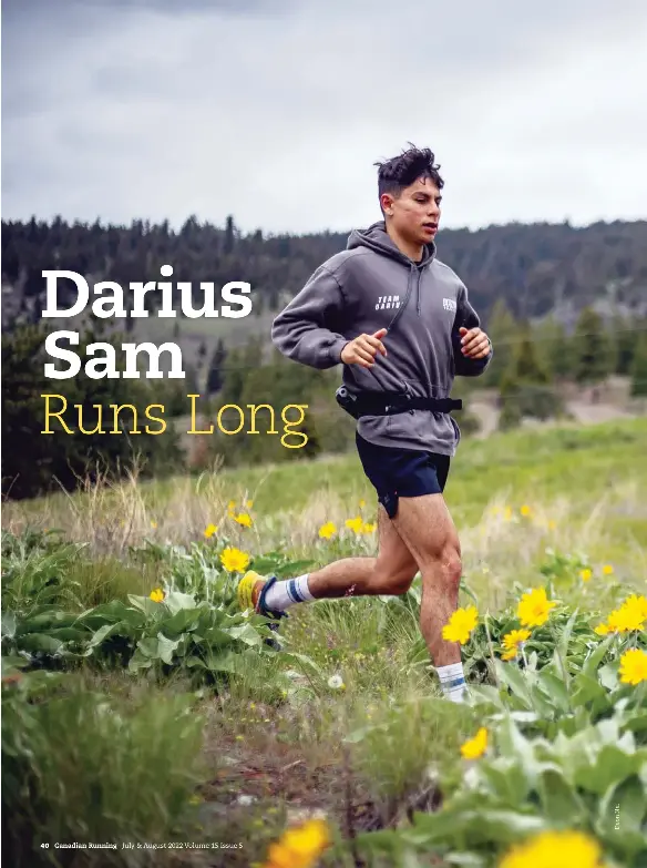 Darius Sam Runs Long - PressReader
